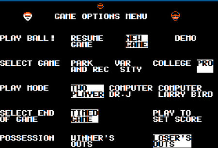 One on One - Apple II Games