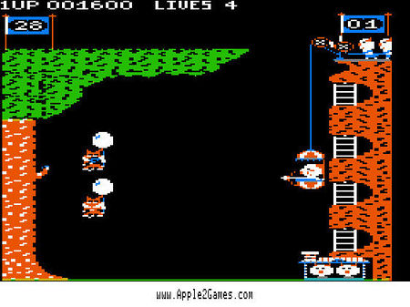 Pooyan - Apple II Games