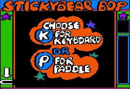 Sticky Bear Bop - Apple II Games
